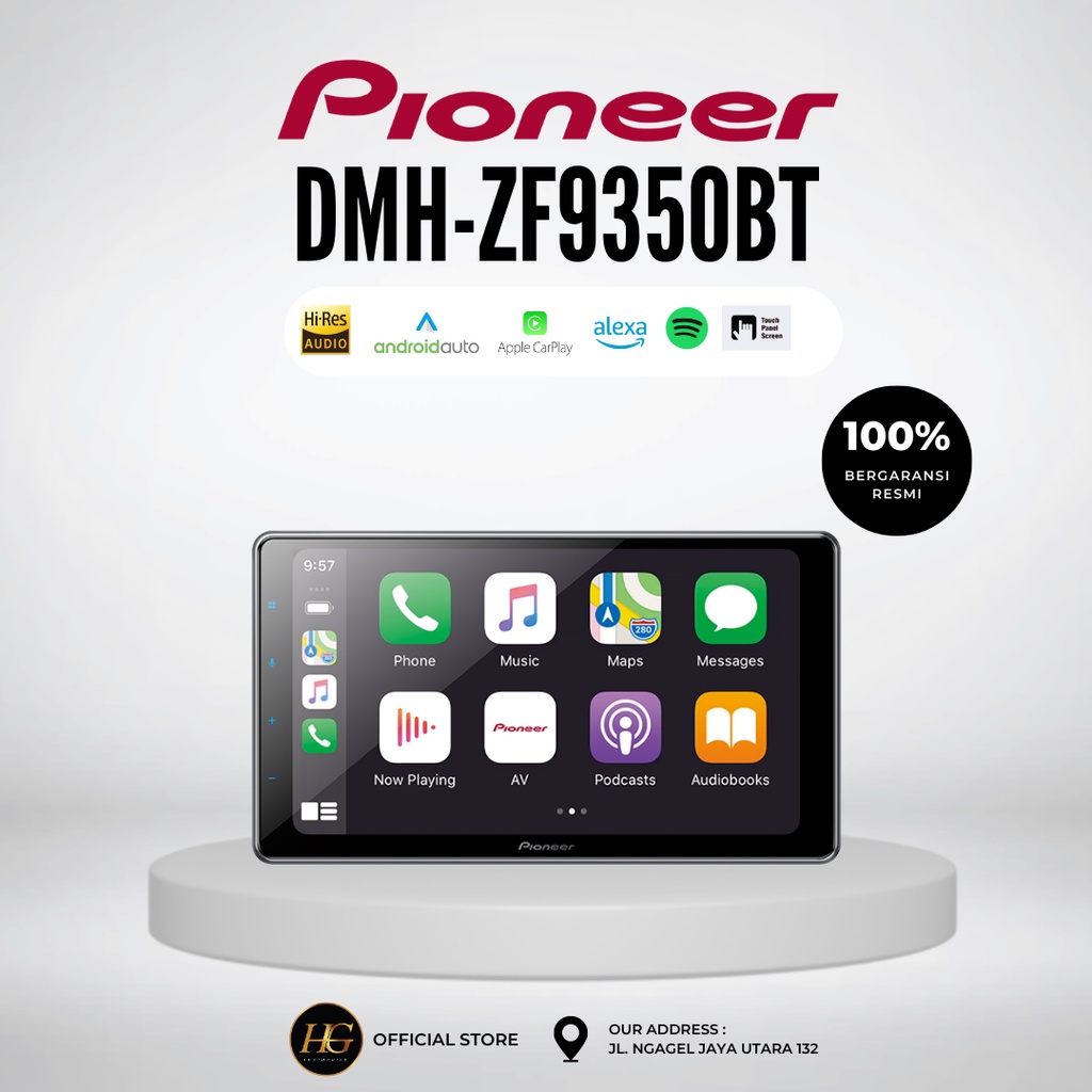 Jual PIONEER DMH-ZF9350BT DYNAMIC LARGE HD 9" HI RES | Shopee Indonesia