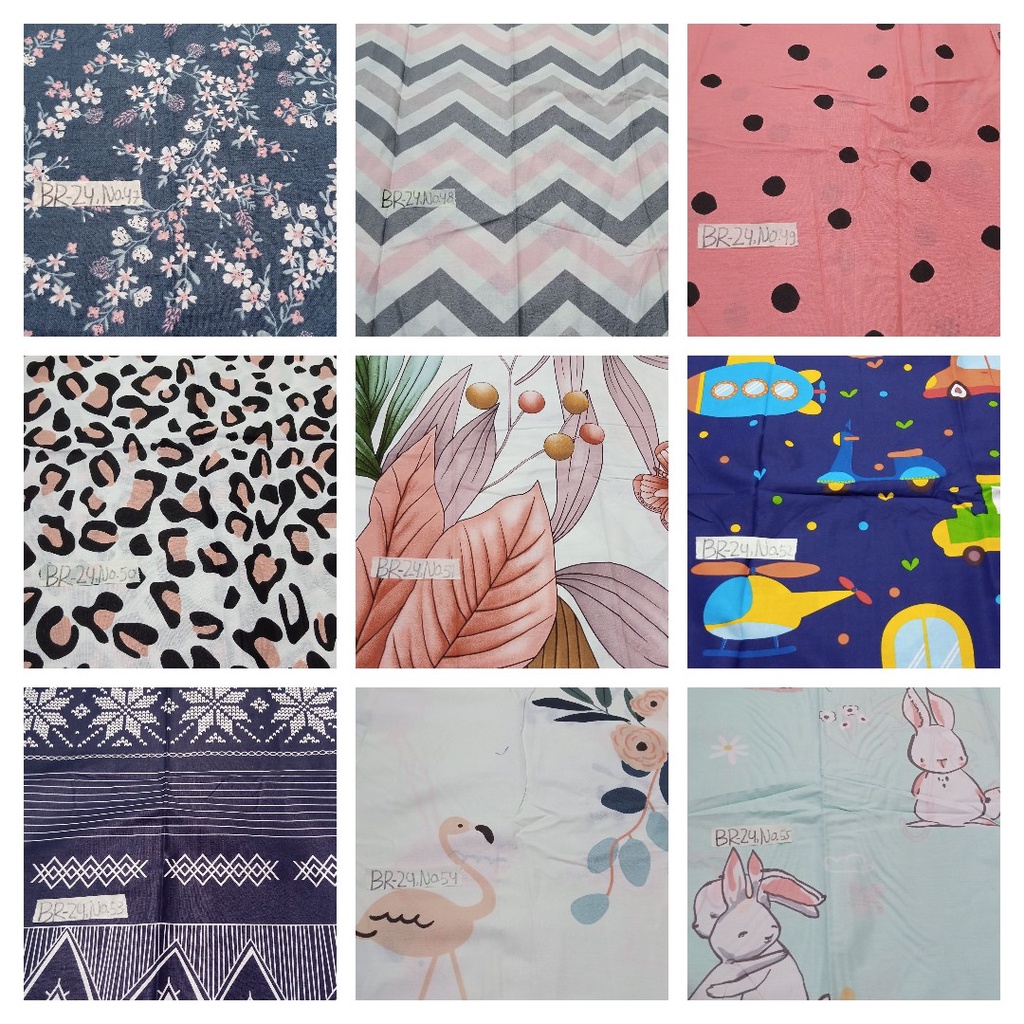 Jual KONICO kain Katun sprei Meteran Motif Anak Tabur Murah SALE ESRA CATRA STAR GROW | Shopee ...