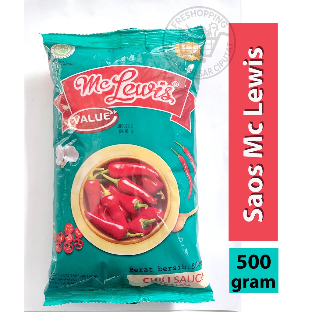 Jual Saus Cabe MC LEWIS Chili Sauce 500gr | Shopee Indonesia