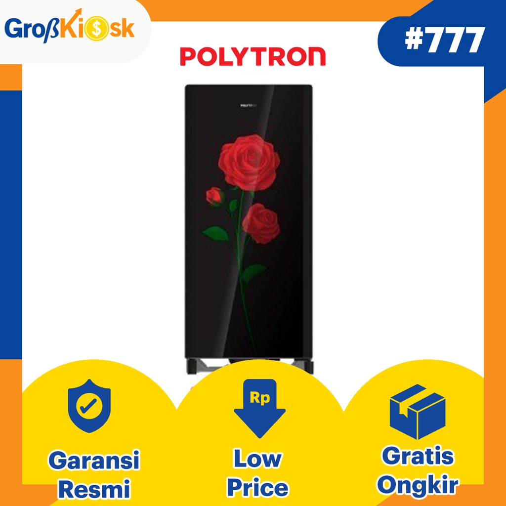 Jual KULKAS 1 PINTU POLYTRON PRA-18CRX 172 LITER | Shopee Indonesia
