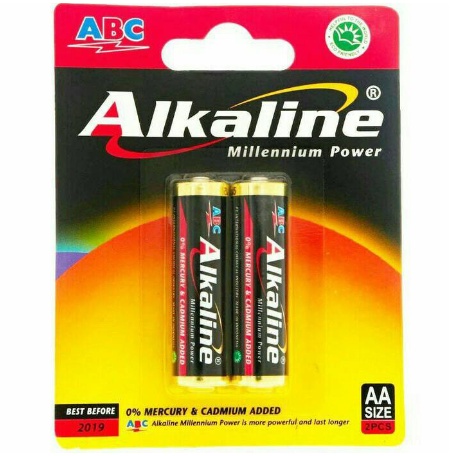 Jual Baterai ABC Alkaline AA Isi 2 / Battery ABC AAA Isi 2 / Baterai ...