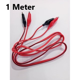 Jual Kabel capit buaya 1 meter lengkap dengan holder | Shopee Indonesia