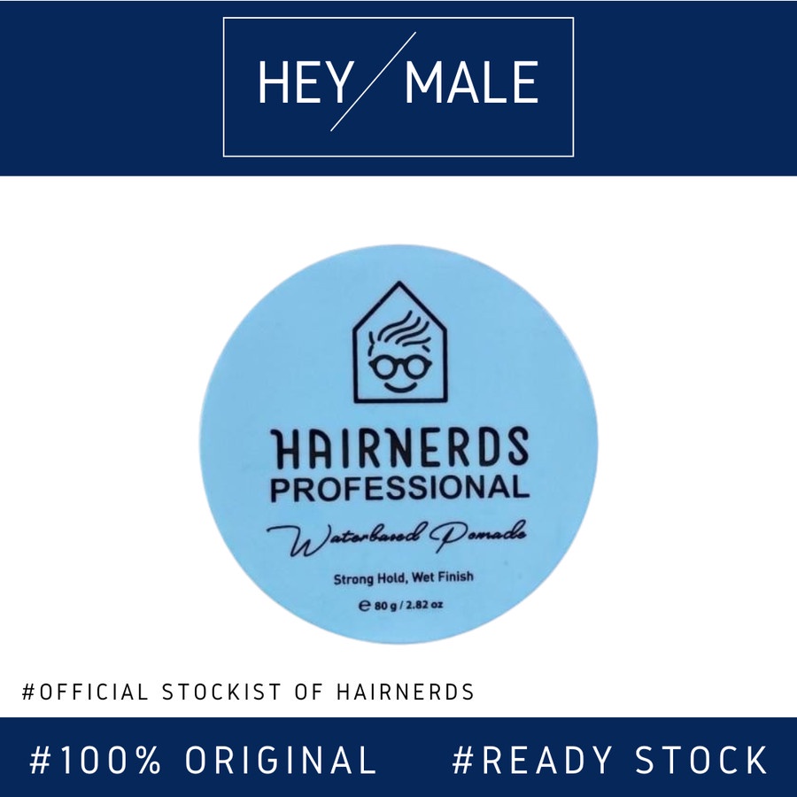 Jual HAIRNERDS Professional Waterbased Pomade | Shopee Indonesia