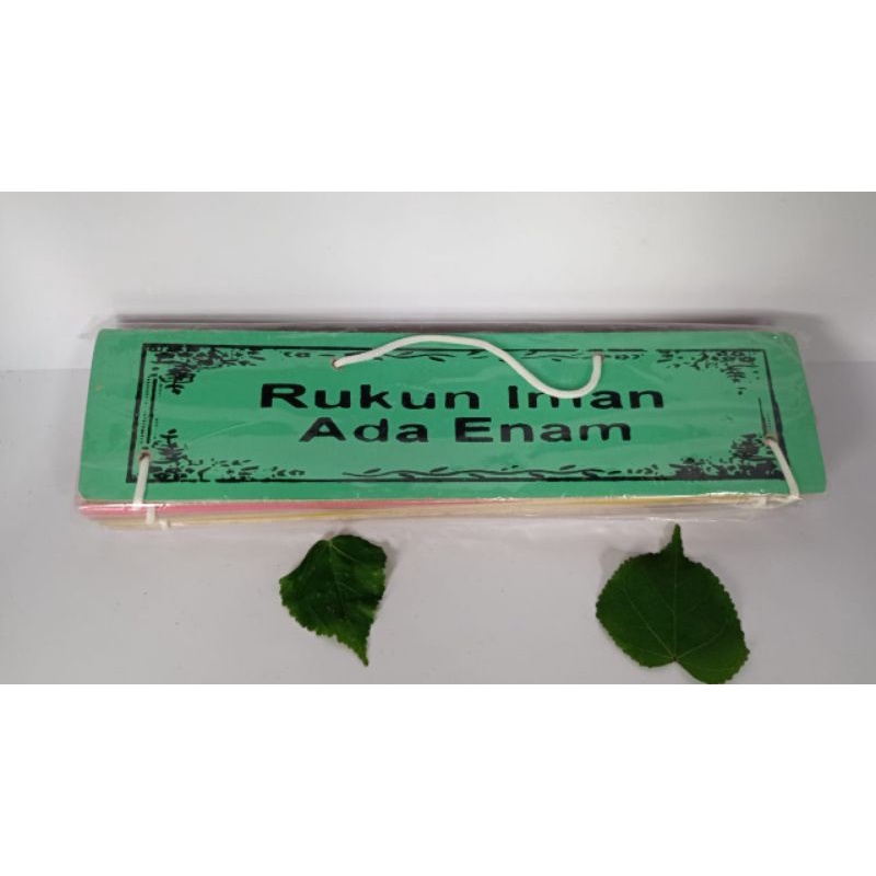 Jual TERMURAH ALAT EDUKASI ANAK SD PAUD TK PERAGA MENGENAL NAMA RUKUN ...