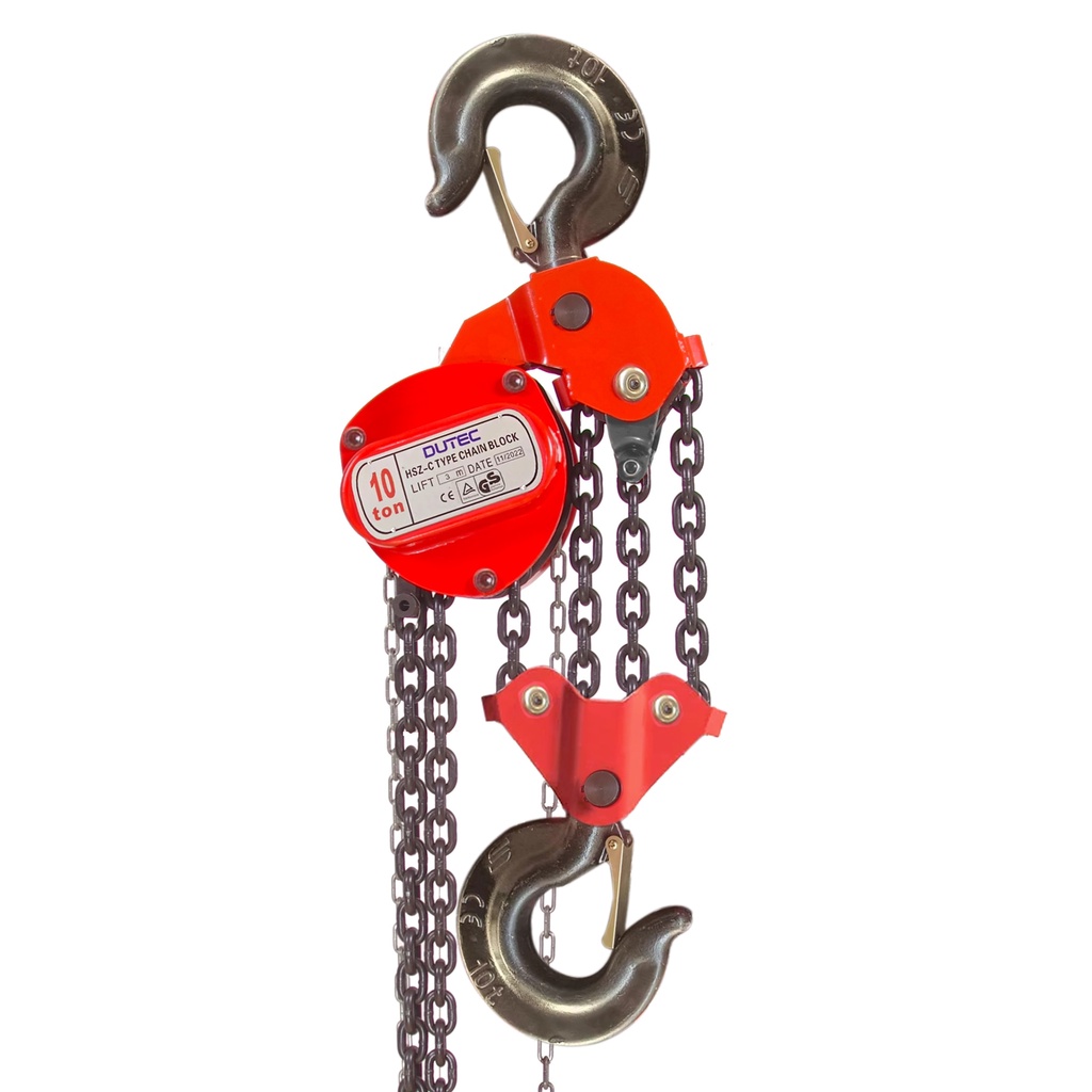 Jual Katrol Manual Chain Block Hoist Takel Lifting Barang Derek 10 Ton ...