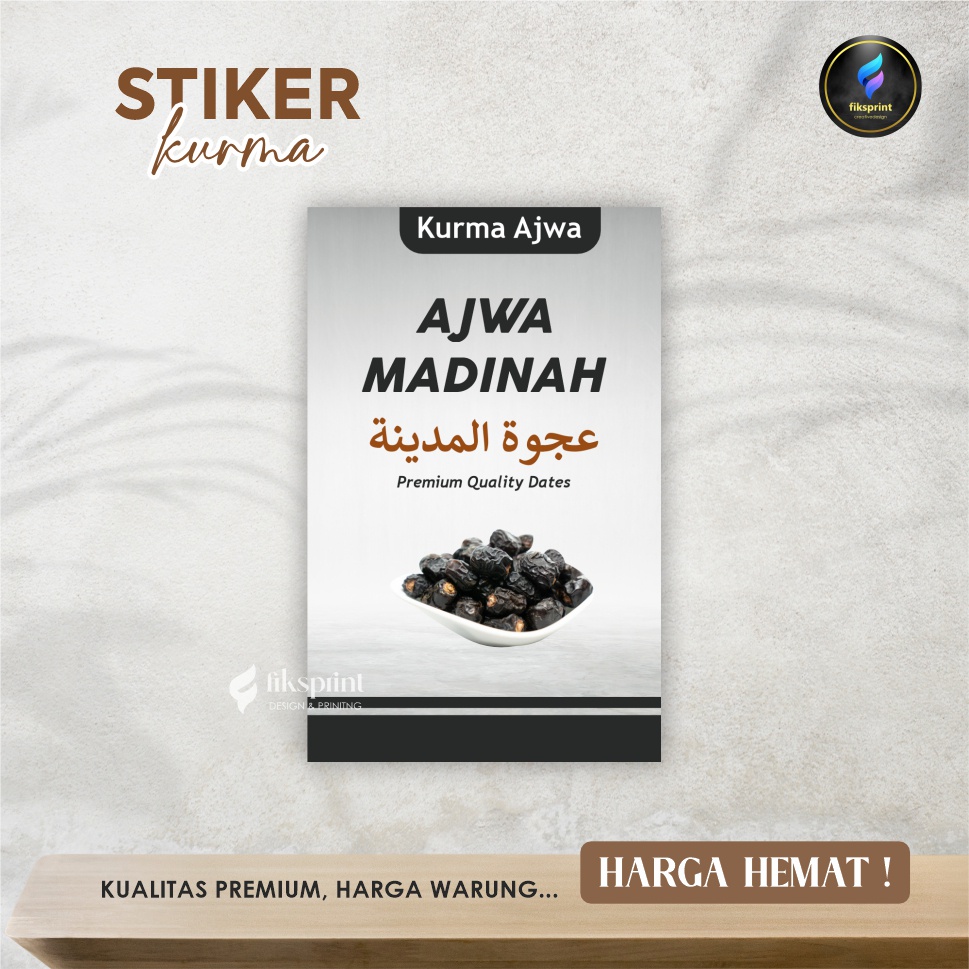 Jual Stiker Kurma Sukari, Kurma Mesir, Kurma Khalas, Kurma Ajwa ...