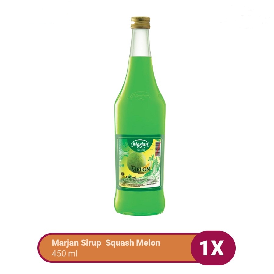 Jual SIRUP MARJAN SQUASH MELON 450ML | Shopee Indonesia