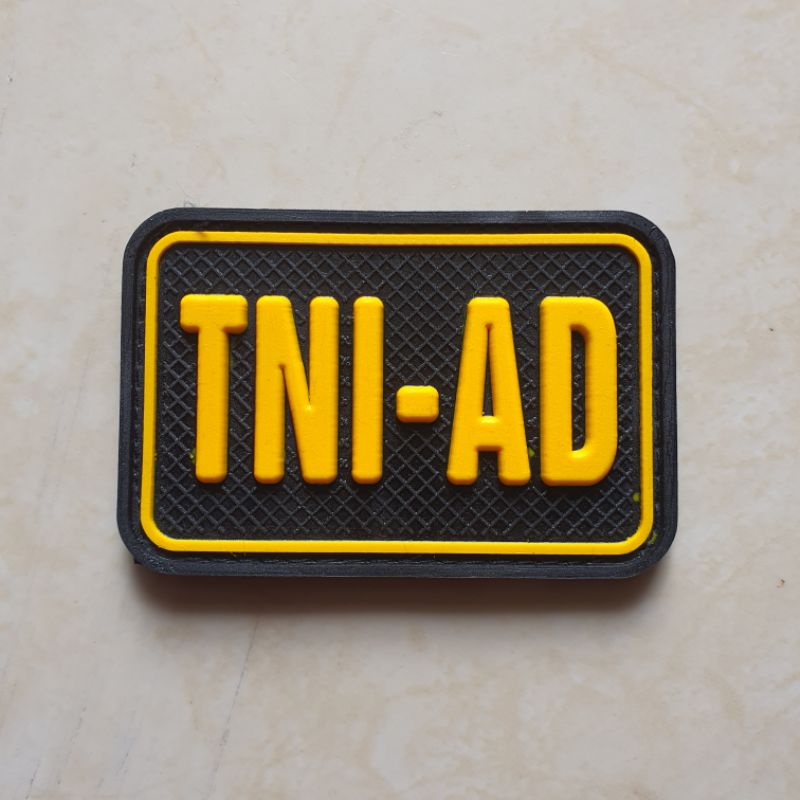 Jual patch rubber logo tni ad - ekapaksi - tni au - tni al - kostrad ...