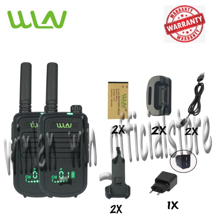 Jual Walkie talkie HT Two-Way Radio WLN Layar LED KD - C100U ...