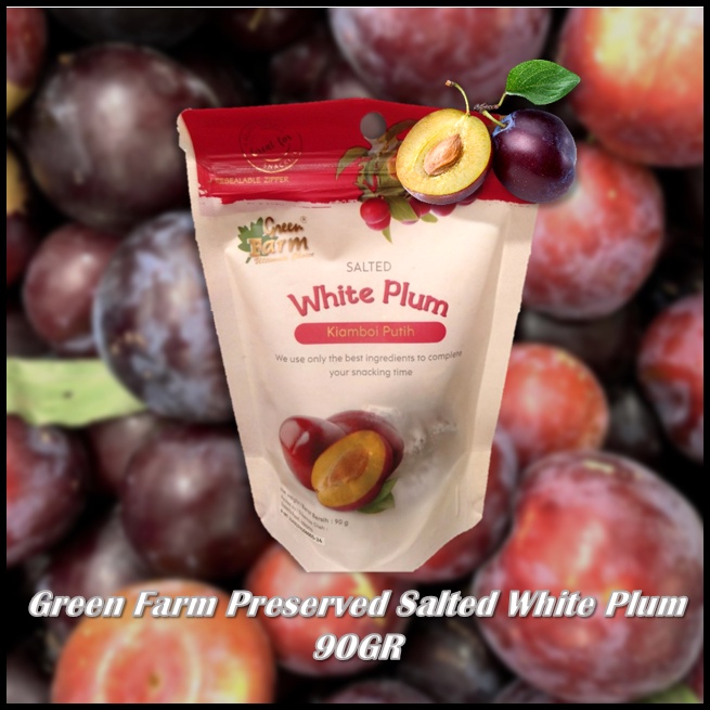 Jual Green Farm Preserved Salted White Plum 90GR | Shopee Indonesia