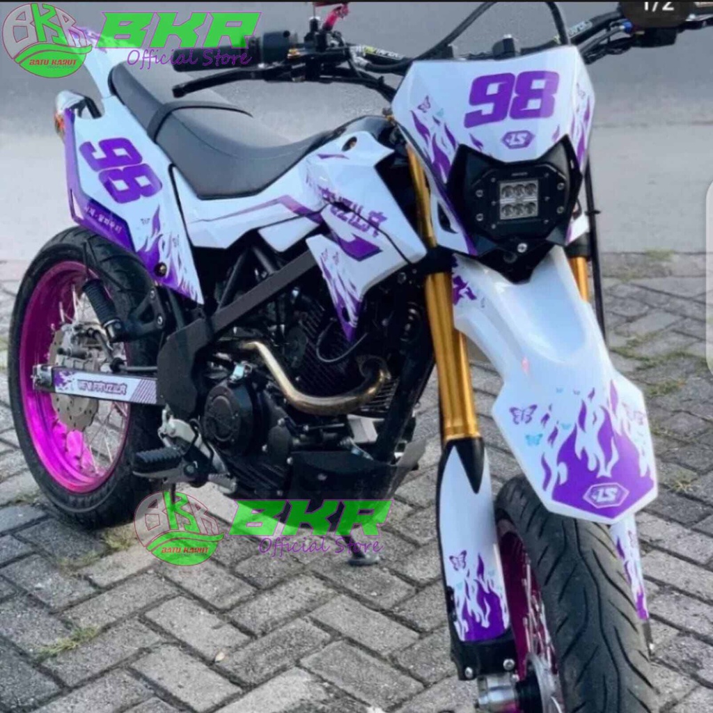Jual DECAL KLX LAMA || DECAL KLX 150 BF,KLX GORDON ,KLX OLD,KLX S 150 ...