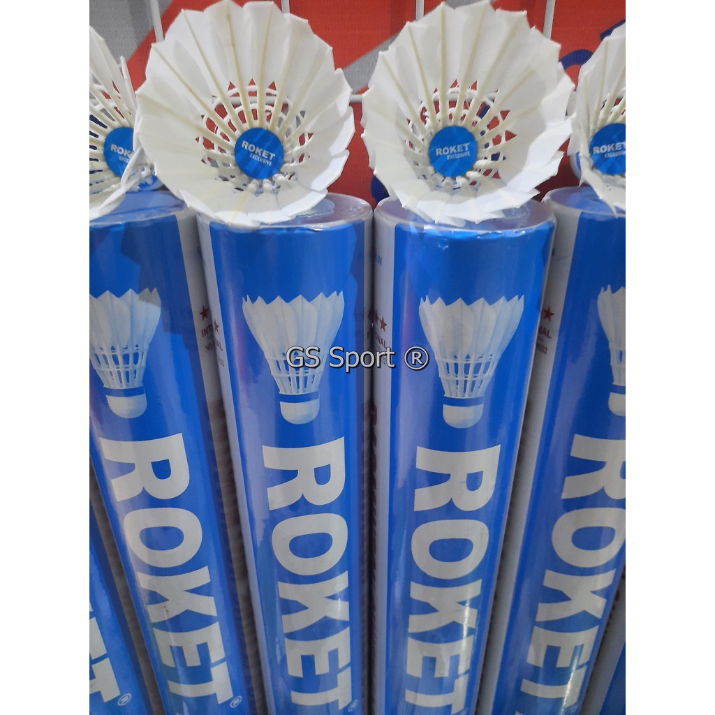 Jual Shuttlecock ROKET EXCLUSIVE BIRU | Shopee Indonesia