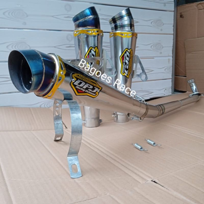 Jual knalpot racing DPJ Supra x Supra fit new Supra x125 karisma revo ...