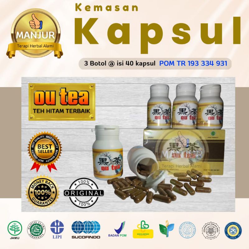 Jual Ou Tea - Teh Hitam - Teh Kesehatan - Kemasan Kapsul - PAKET ...