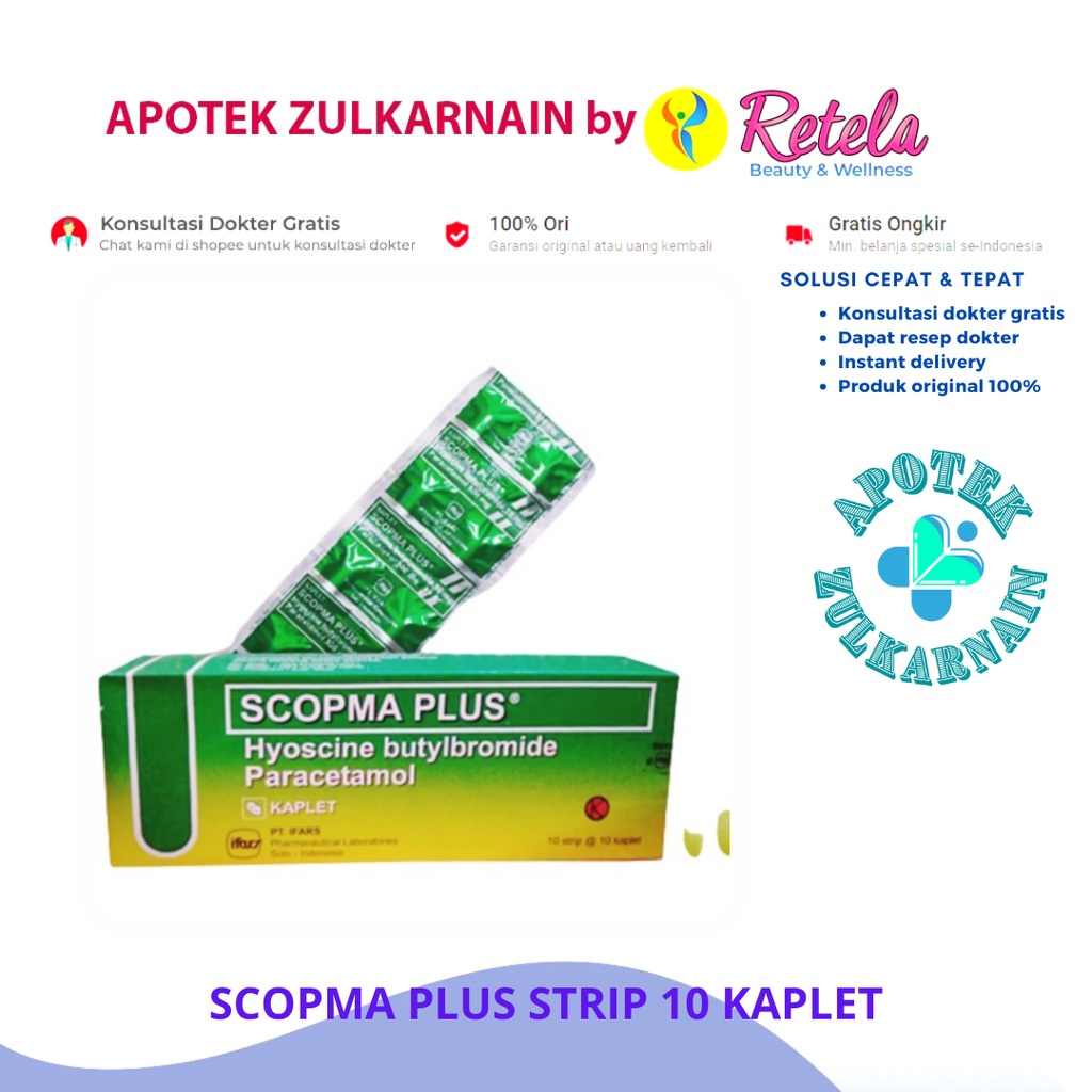 Jual Scopma Plus Kap 100`S | Shopee Indonesia