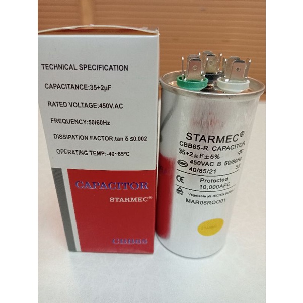 Jual kapasitor starmec 35 + 2uf | Shopee Indonesia
