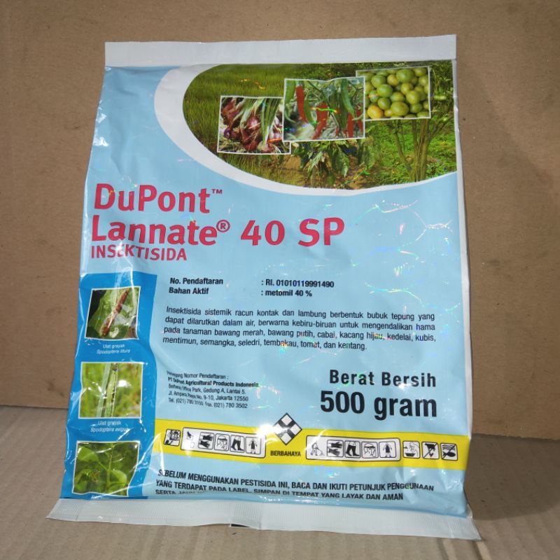 Jual Insektisida Sistemik racun kontak dan lambung DUPONT LANNATE 40 SP ...