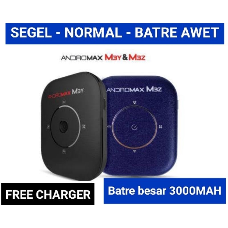 Jual MIFI 4G LTE SMARTFREN ANDROMAX M3Z M3Y M3S M2Y M2S M2P | Shopee ...
