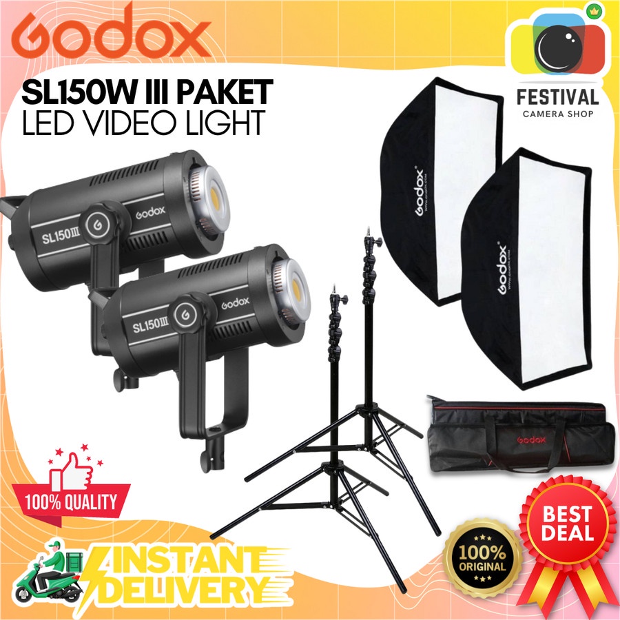 Jual Godox SL150 III Paket SL-150 III SL150W III | Shopee Indonesia