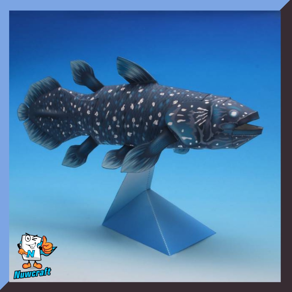 Jual Nuwcraft Coelacanth Papercraft | Shopee Indonesia