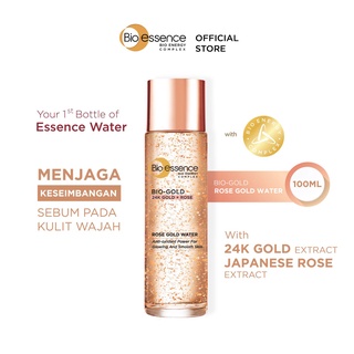 Jual Bio Essence Rose Gold Water 100ML | Shopee Indonesia