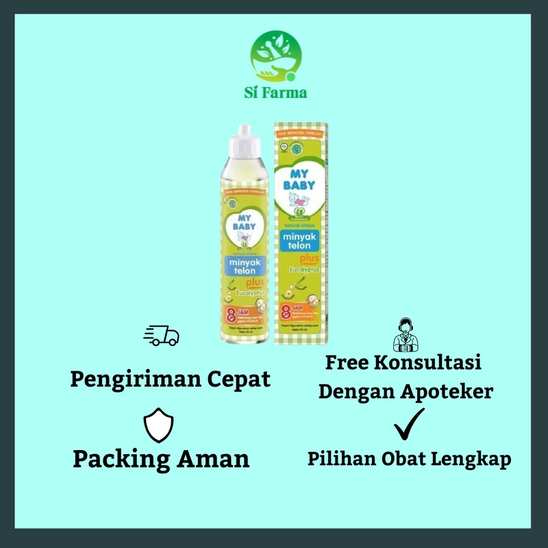 Jual Minyak telon My Baby + 8 Jam/Menghangatkan Tubuh Bayi dan ...