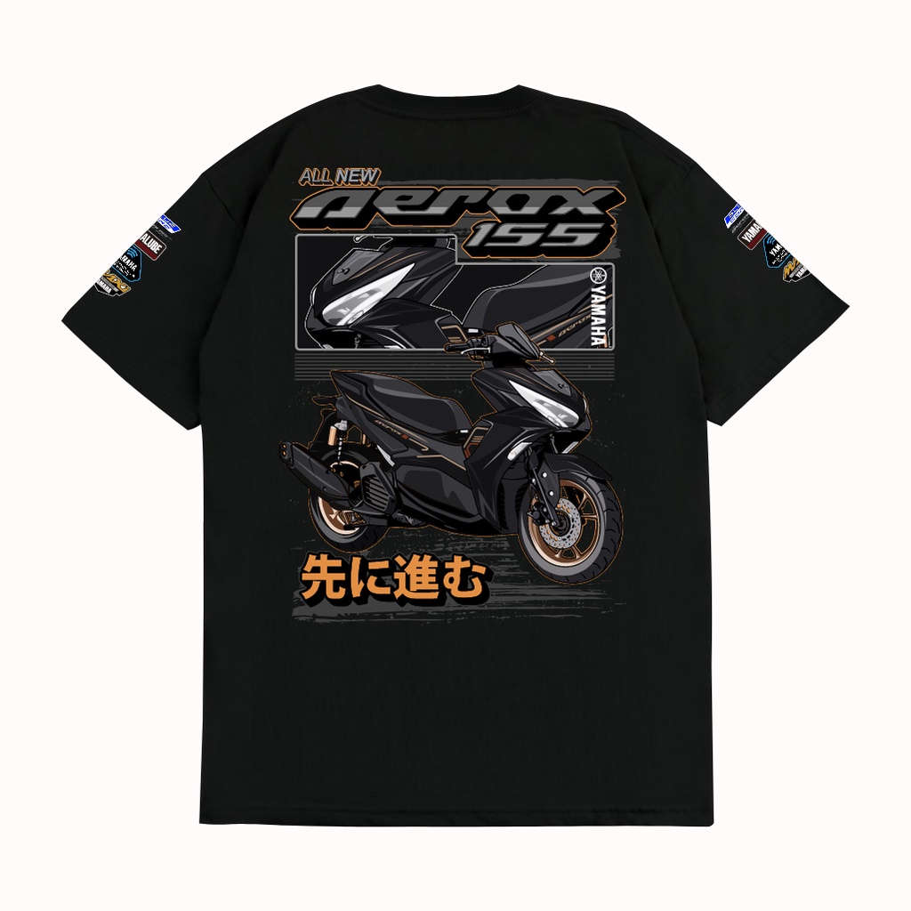 Jual KARIMAKE Kaos Baju Motor YAMAHA ALL NEW AEROX 155 VVA 2023 V2 Kaos Otomotif | Shopee Indonesia