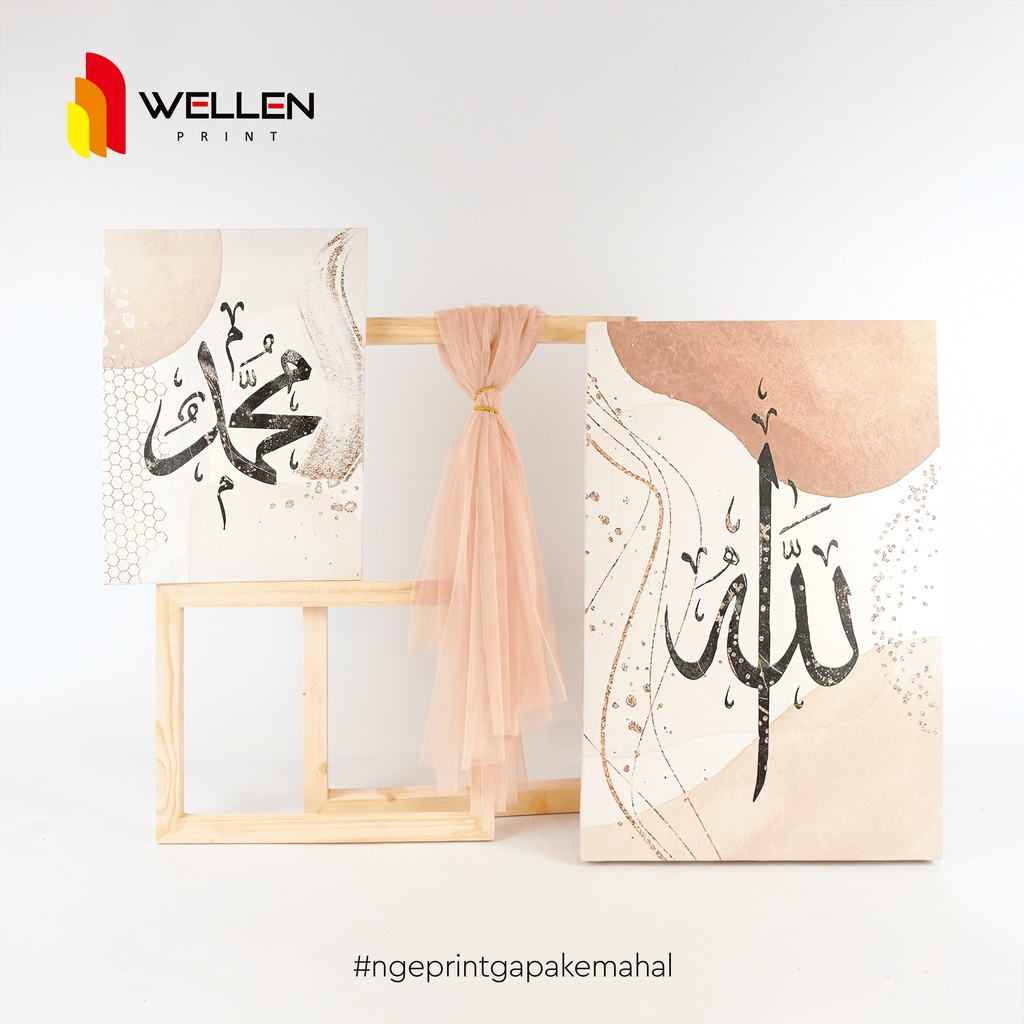 Jual WELLEN PRINT - Spanram Canvas Hiasan Dinding Kayu Custom / Cetak ...