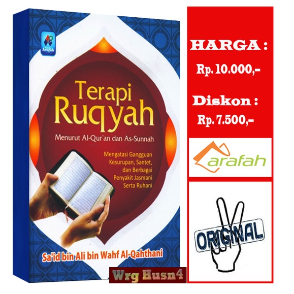 Jual Buku Saku Terapi Ruqyah Menurut Al-Quran Dan As-Sunnah | Shopee ...