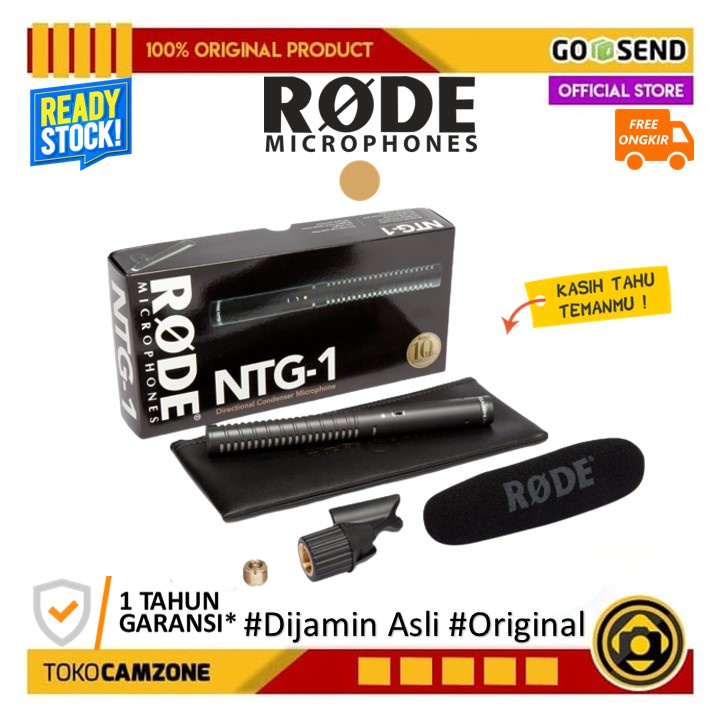 Jual RODE NTG-1 Shotgun Microphone | Shopee Indonesia