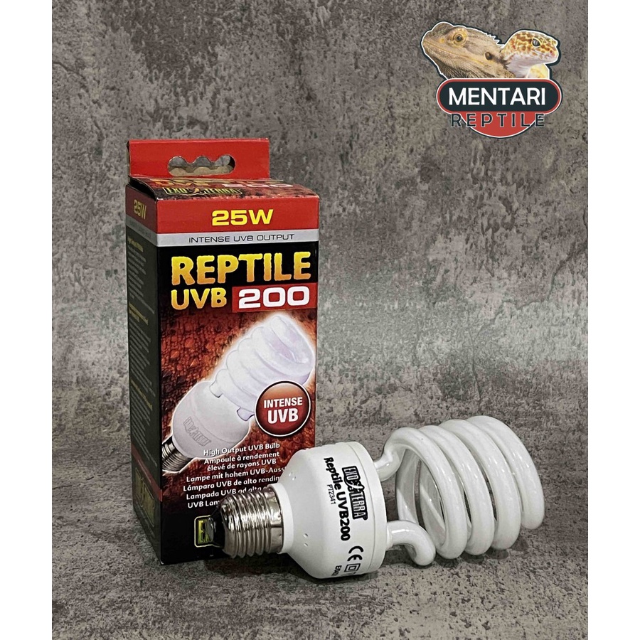 Jual LAMPU EXOTERRA UVB 200 25W PT2341 REPTILE SULCATA KURA ULAR | Shopee Indonesia