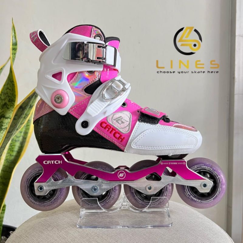 Jual SEPATU RODA ANAK INLINE SKATE CATCH CARBON BUKAN FLYING EAGLE ATAU ...