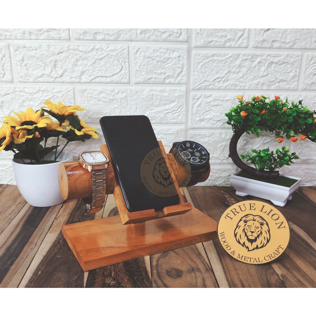 Jual STAND HP DAN JAM TANGAN/TEMPAT HP DAN JAM TANAN | Shopee Indonesia
