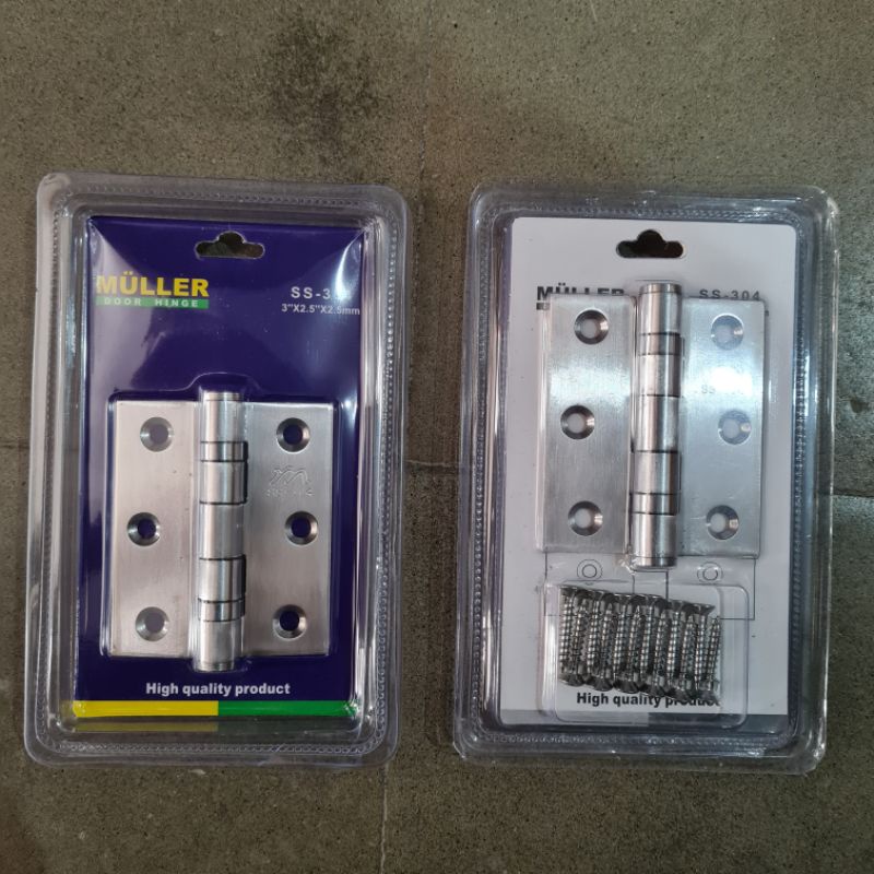 Jual Engsel Stainless Steel 304 Tebal "MULLER" 3 Inch | Shopee Indonesia