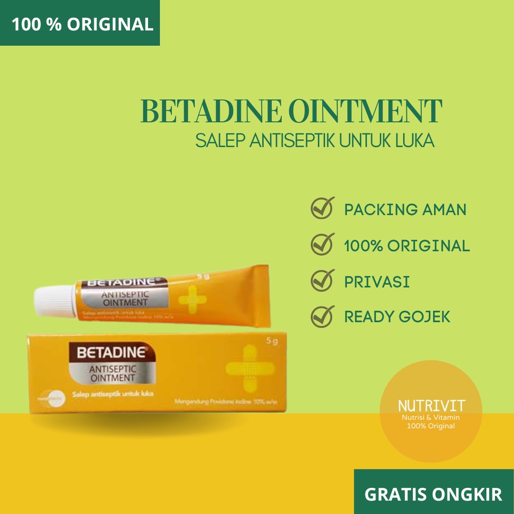 Jual BETADINE OINT/ SALEP SEMUA UKURAN | Shopee Indonesia