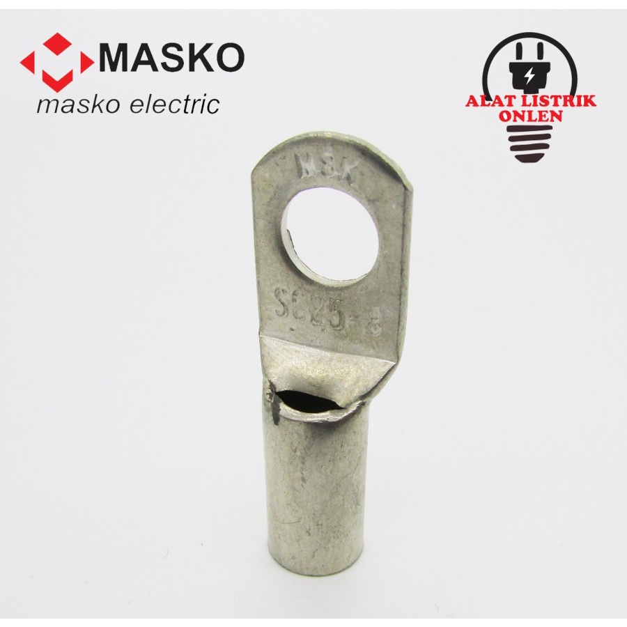 Jual SKUN KABEL SC 25-8 25MM LUBANG BAUT 8 / CABLE LUG / 25 MM FULL TEMBAGA | Shopee Indonesia