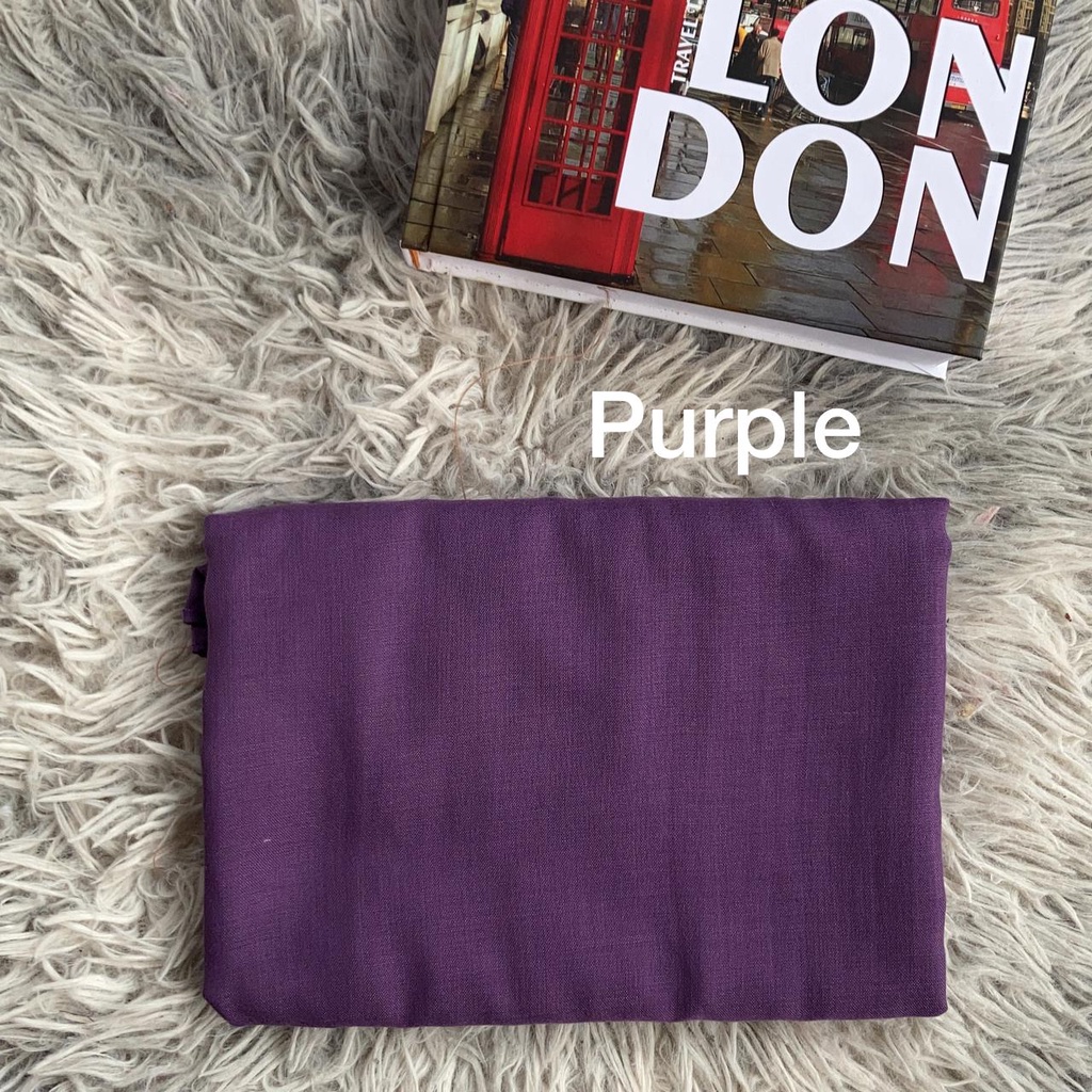 Jual 40 WARNA SEGIEMPAT PARIS PREMIUM SQUARE HIJAB ANTI LETOY COTTON VOAL Paris Premium Voal ...