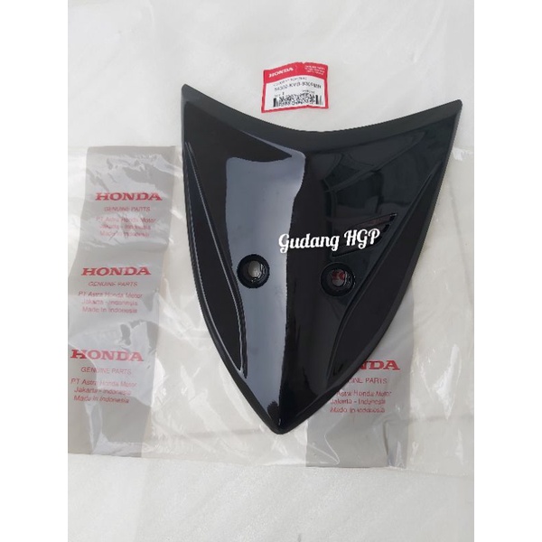 Jual Cover Front Top Black Dasi Honda Vario 110 Karbu 64302-KVB-930FMB ...