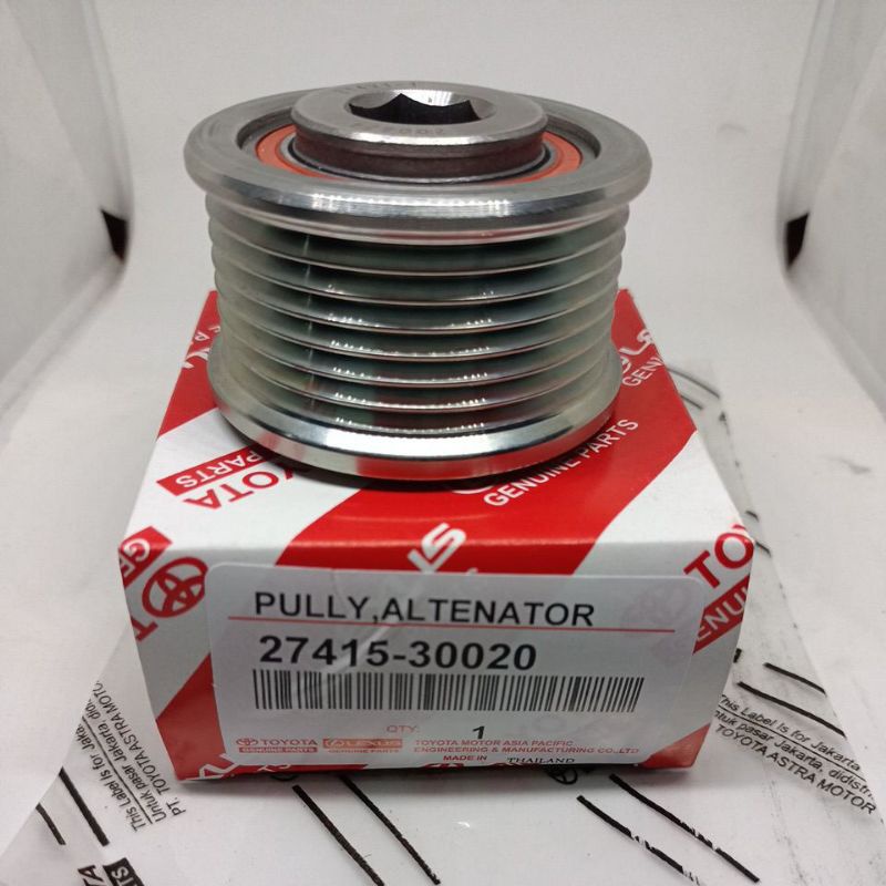 Jual 27415-30020 Pully Pulley Alternator Innova Hilux Fortuner Diesel ...