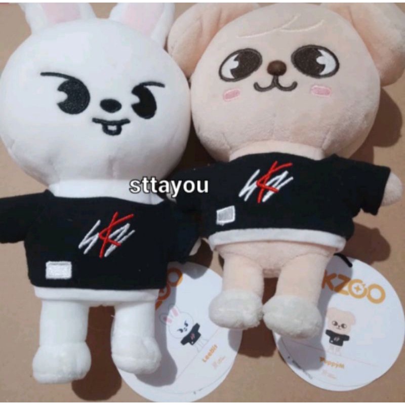Jual Stray Kids skzoo plush ori leebit puppym lee know lino seungmin ...