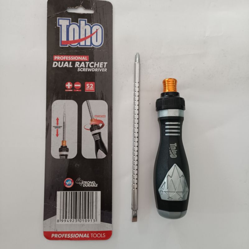 Jual Toho Obeng Plus Minus Dual Rachet | Shopee Indonesia