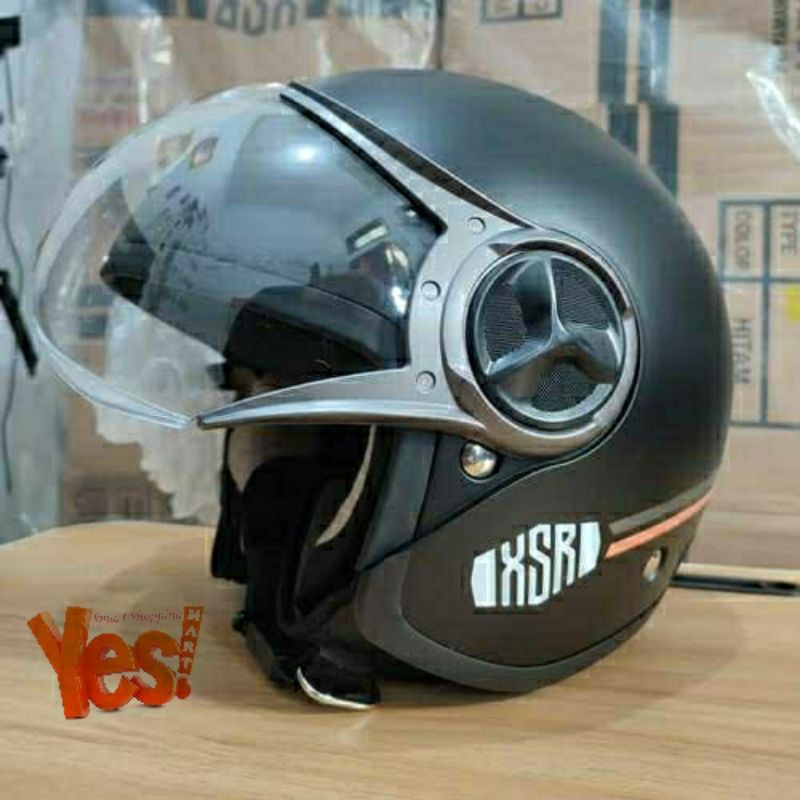 Jual Helm Yamaha XSR 155 Bogo Retro Original SNI | Shopee Indonesia