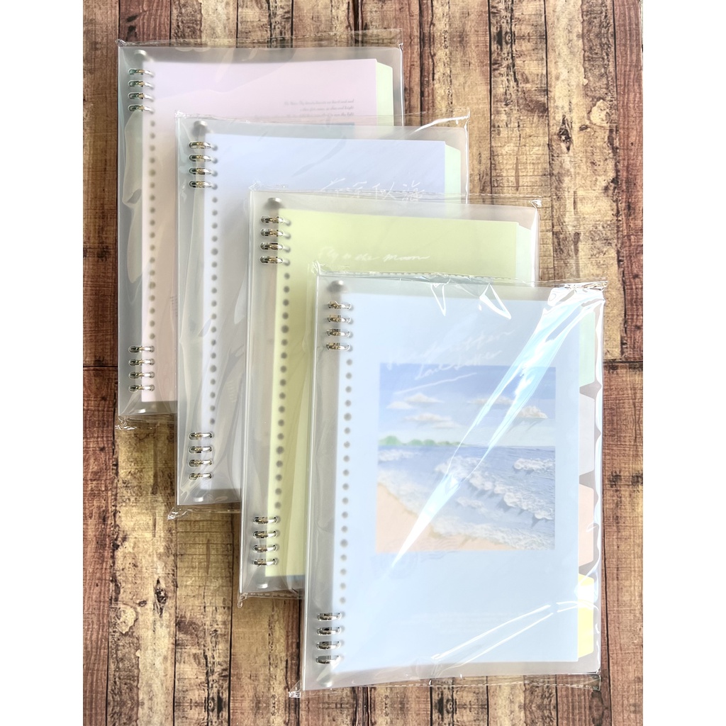 Jual Map Binder Wengu Scenery B1024 A5 B5 Tansparant 8 Ring Besi ...
