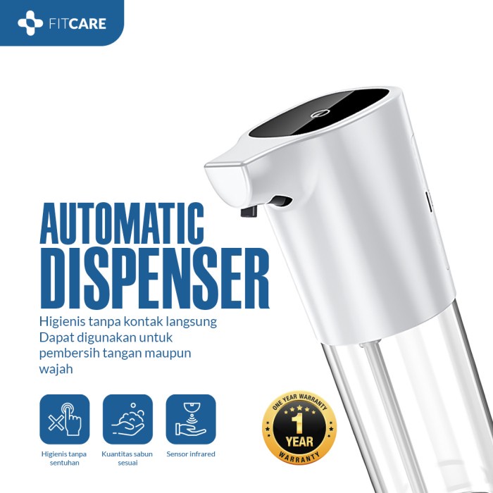Jual Automatic Soap and Hand Sanitizer Dispenser Tempat Sabun Otomatis ...