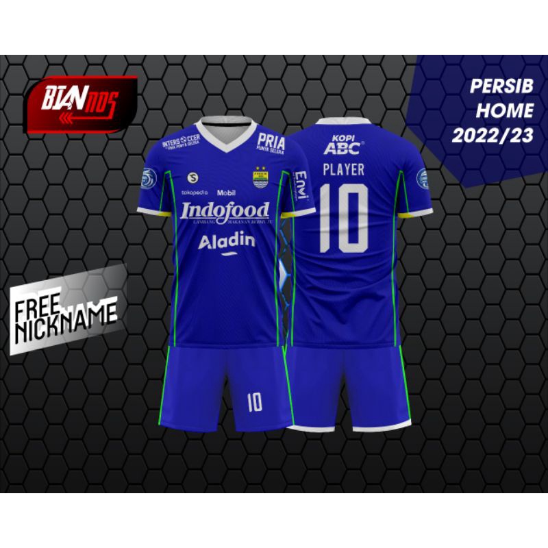 Jual JERSEY PERSIB BANDUNG 2022/2023 FULL PRINTING (GRATIS CUSTOM NAMA ...