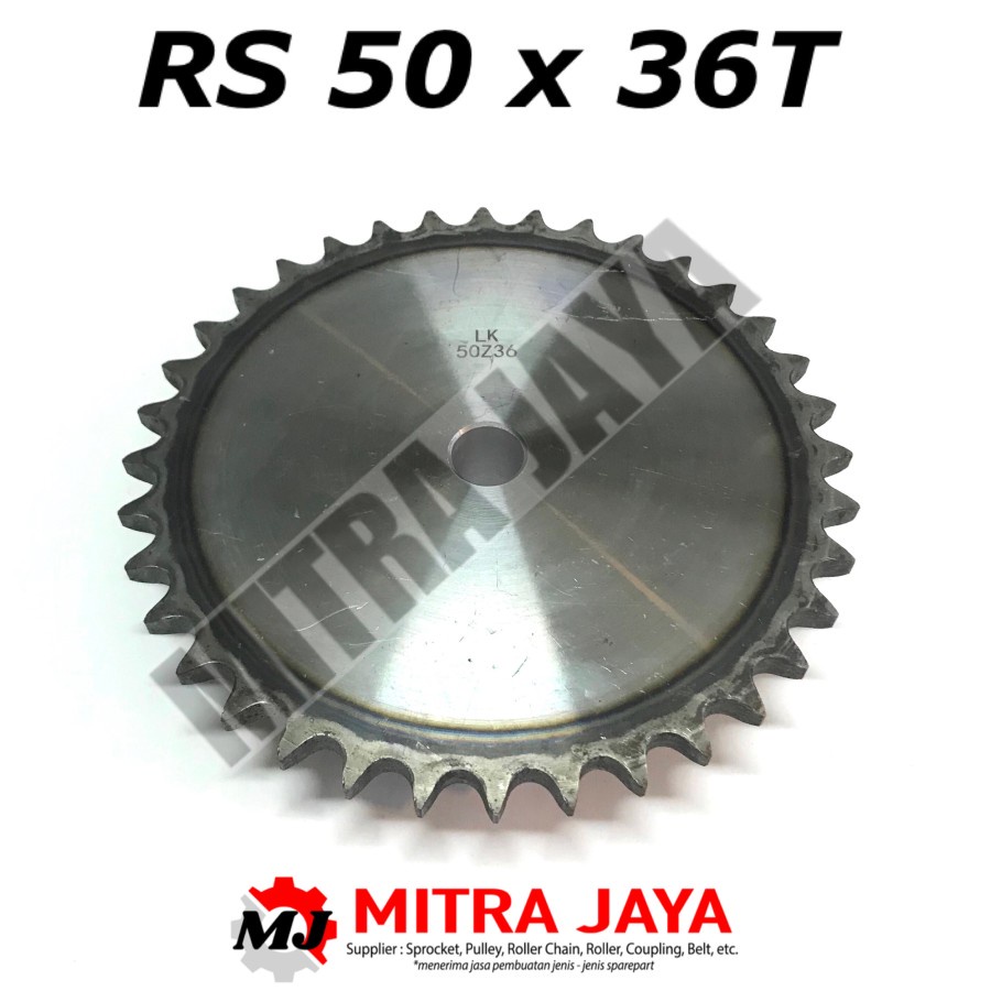 Jual SPROCKET GEAR SINGLE RS 50 x 36 SPROCKET RANTAI GIGI 36T | Shopee ...