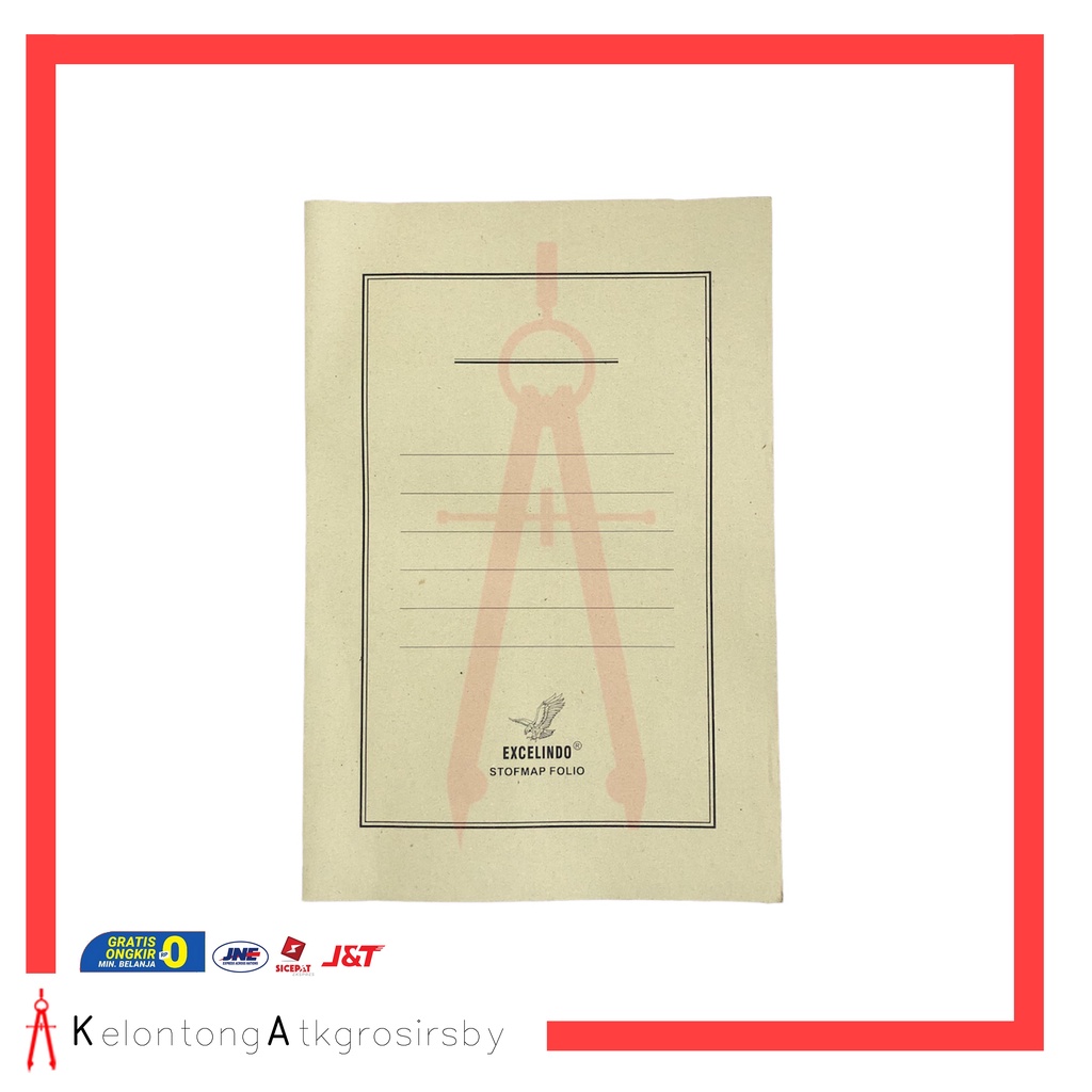 Jual Stofmap / Stopmap Kertas Folio F4 (per 50 lembar) | Shopee Indonesia