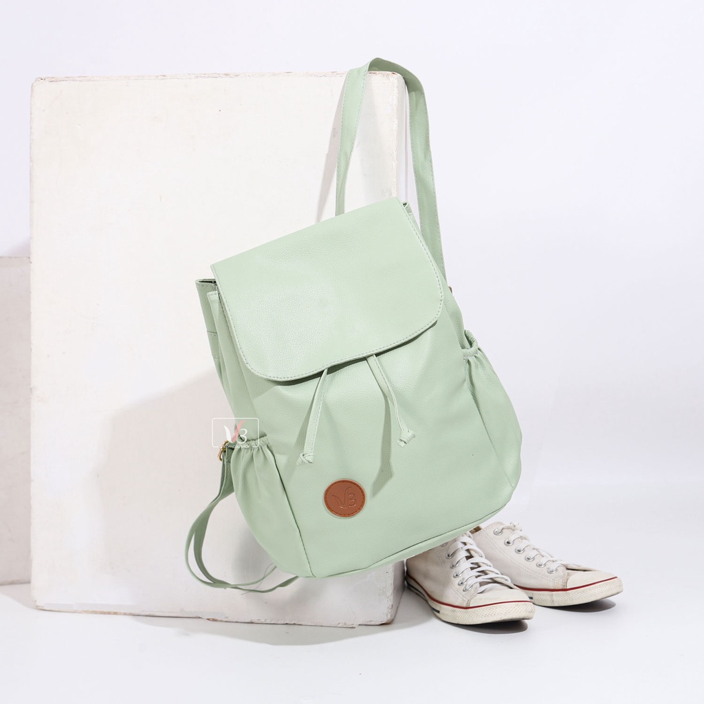 Jual V3 - Tas Ransel Wanita Backpack Stylish Milea 1990 Kulit Premium ...