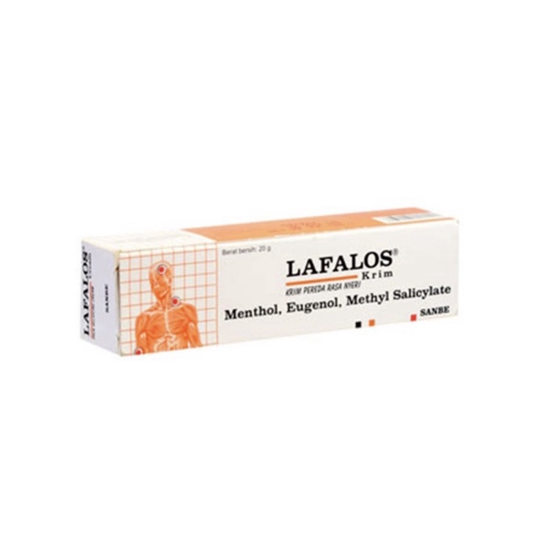 Jual Lafalos cream 20 gram ( krim penghilang pegal nyeri ) | Shopee ...