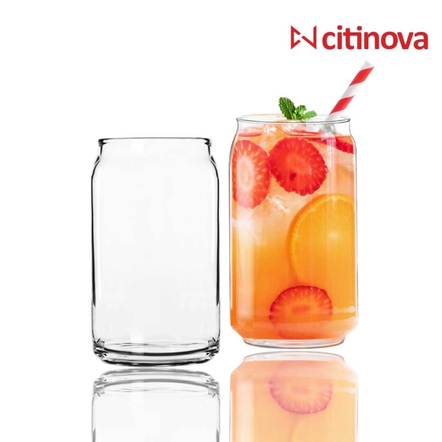 Jual Gelas Bentuk Kaleng 470 mL | Ale Citinova | Can Glass | Cola Glass ...